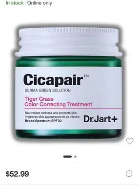 Dr Jart | Skincare | Dr Jart Cicapair Tiger Grass Color Correcting ...